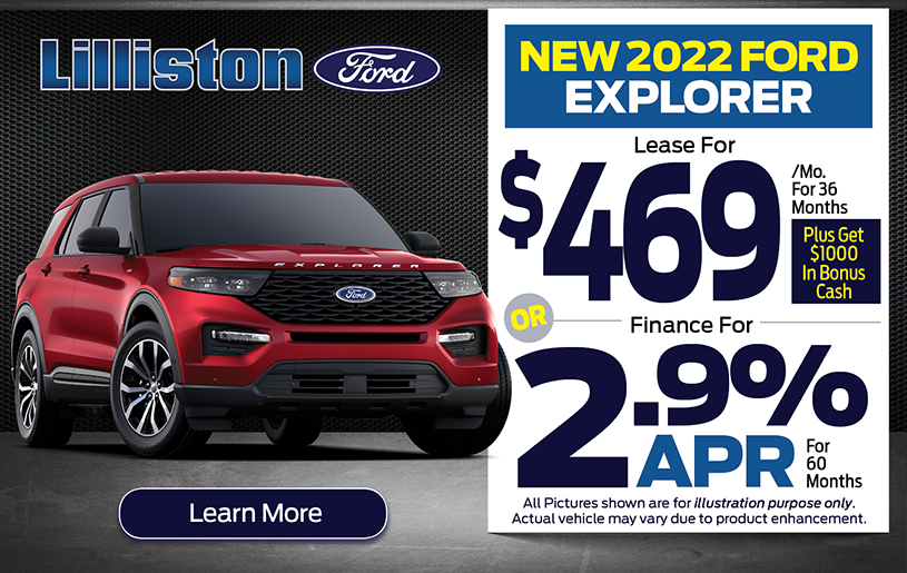 On Sale Today At Lilliston Ford | Ford Lease Deals Near Me